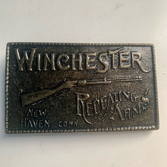 Accessories | Winchester Repeating Arms Rifle Collectors Belt Buckle ...
